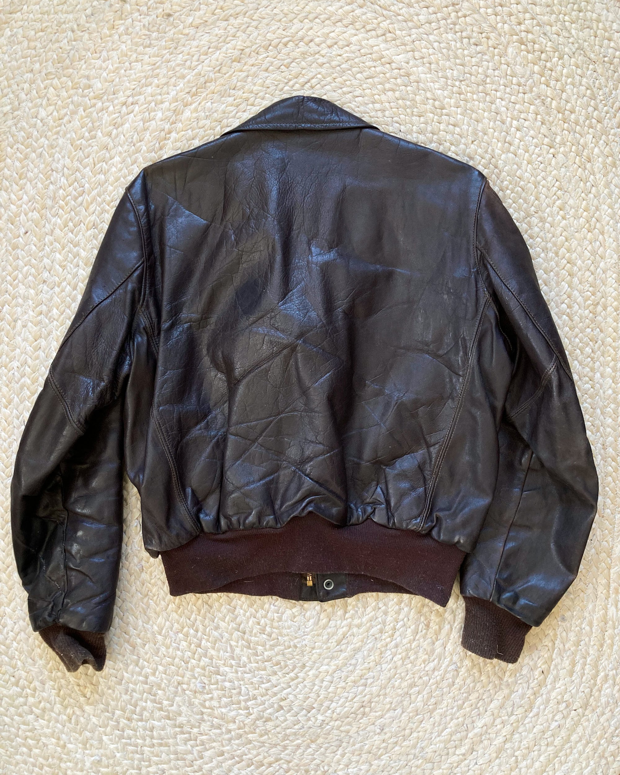 1950s Sears Hercules Horsehide A2 Leather Jacket