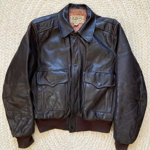 1950s Sears Hercules Horsehide A2 Leather Jacket - Etsy 1950s Sears Hercules Horsehide A2 Leather Jacket - Etsy