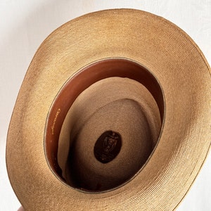 Vintage 1950s Cavanagh Straw Fedora Made in Italy - Etsy