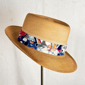 Vintage 1950s Cavanagh Straw Fedora Made in Italy - Etsy