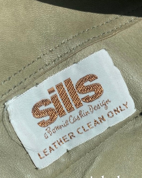 1960s 70s Bonnie Cashin Sills Suede Leather Kimono Wr… - Gem