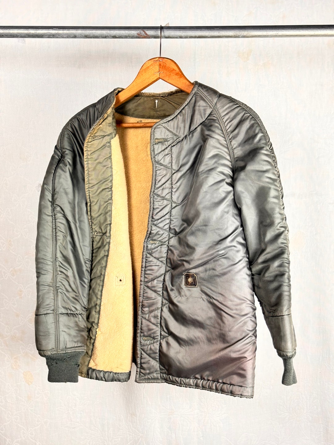 Vintage 1950s USAF Flight Jacket Liner - Etsy