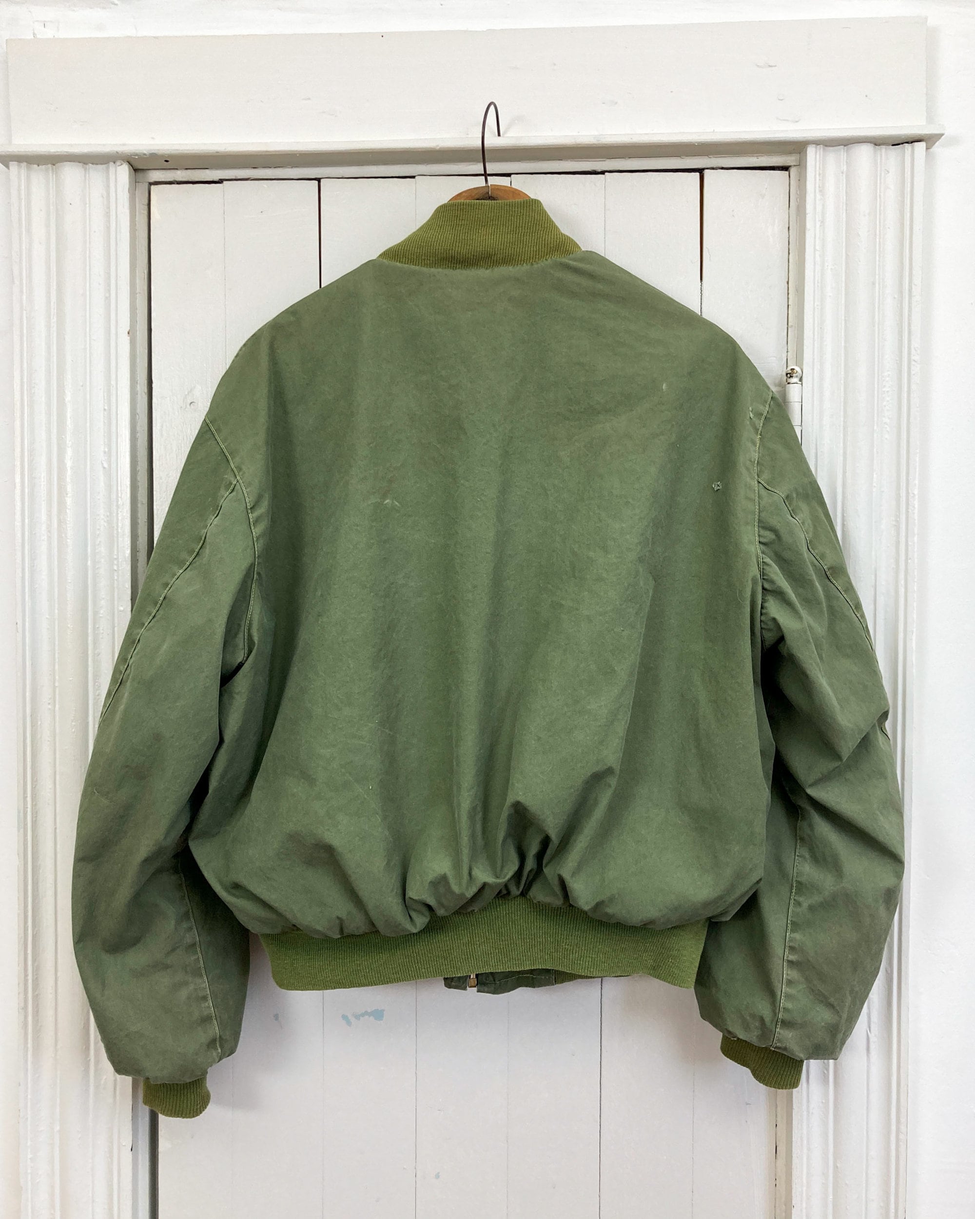 1950s 60s Vintage Military Style Tanker Jacket