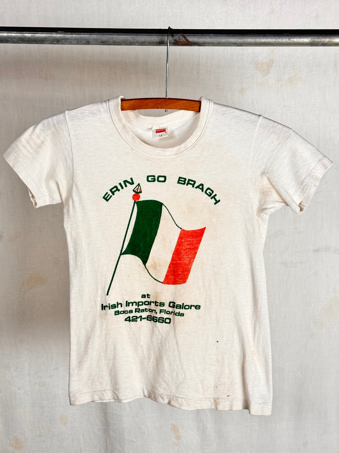 Vintage 1960s 70s Irish Graphic Hanes T Shirt - Etsy