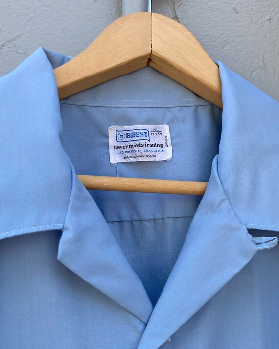 1960s Short Sleeve Loop Collar Shirt - Gem