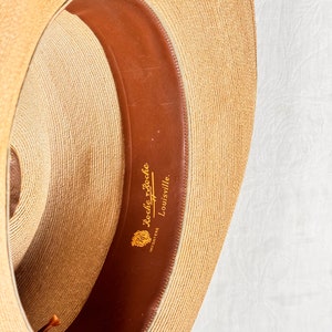 Vintage 1950s Cavanagh Straw Fedora Made in Italy - Etsy
