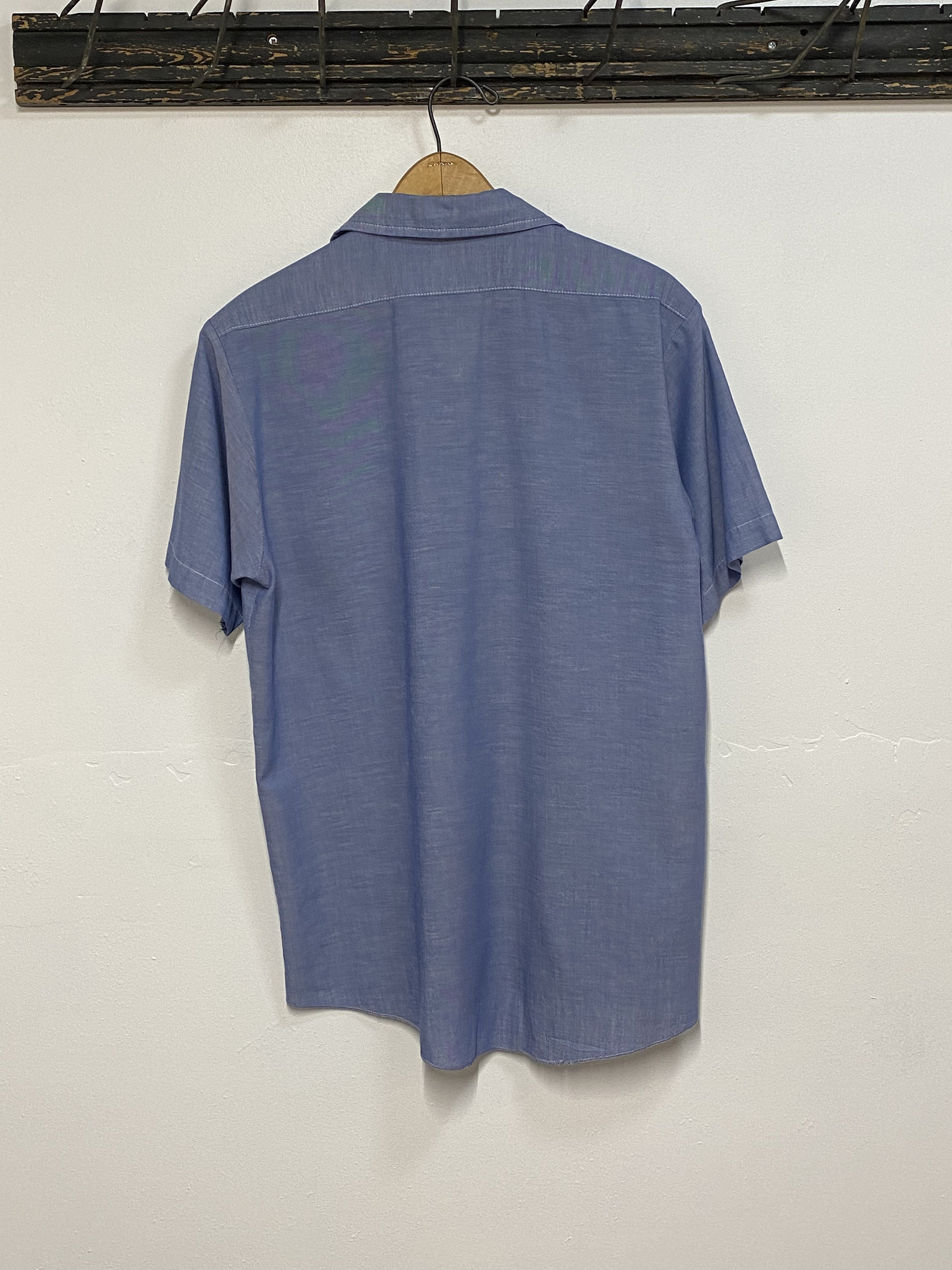 Vintage Dickies Chambray Short Sleeve Shirt Etsy