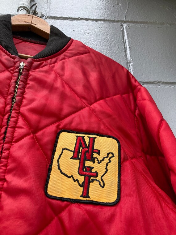 1970s 80s Quilted Work Jacket - Gem