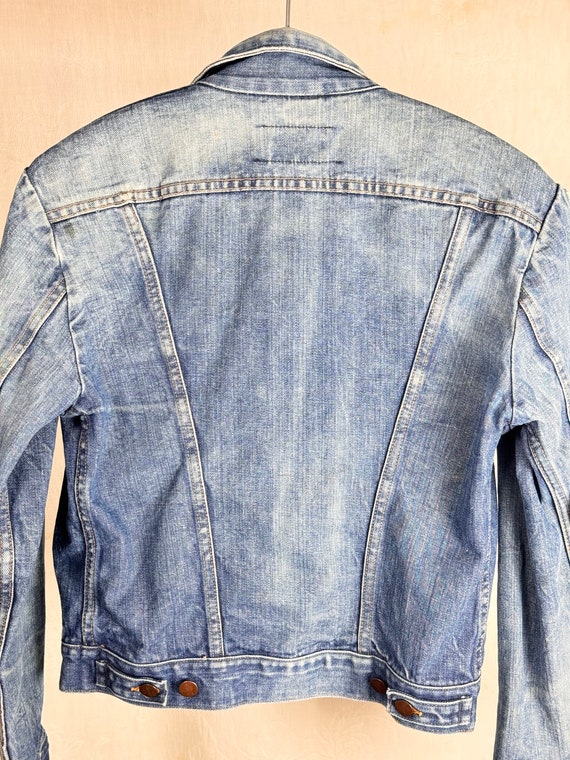 Vintage 1970s Wrangler Selvedge Denim Jacket - Gem