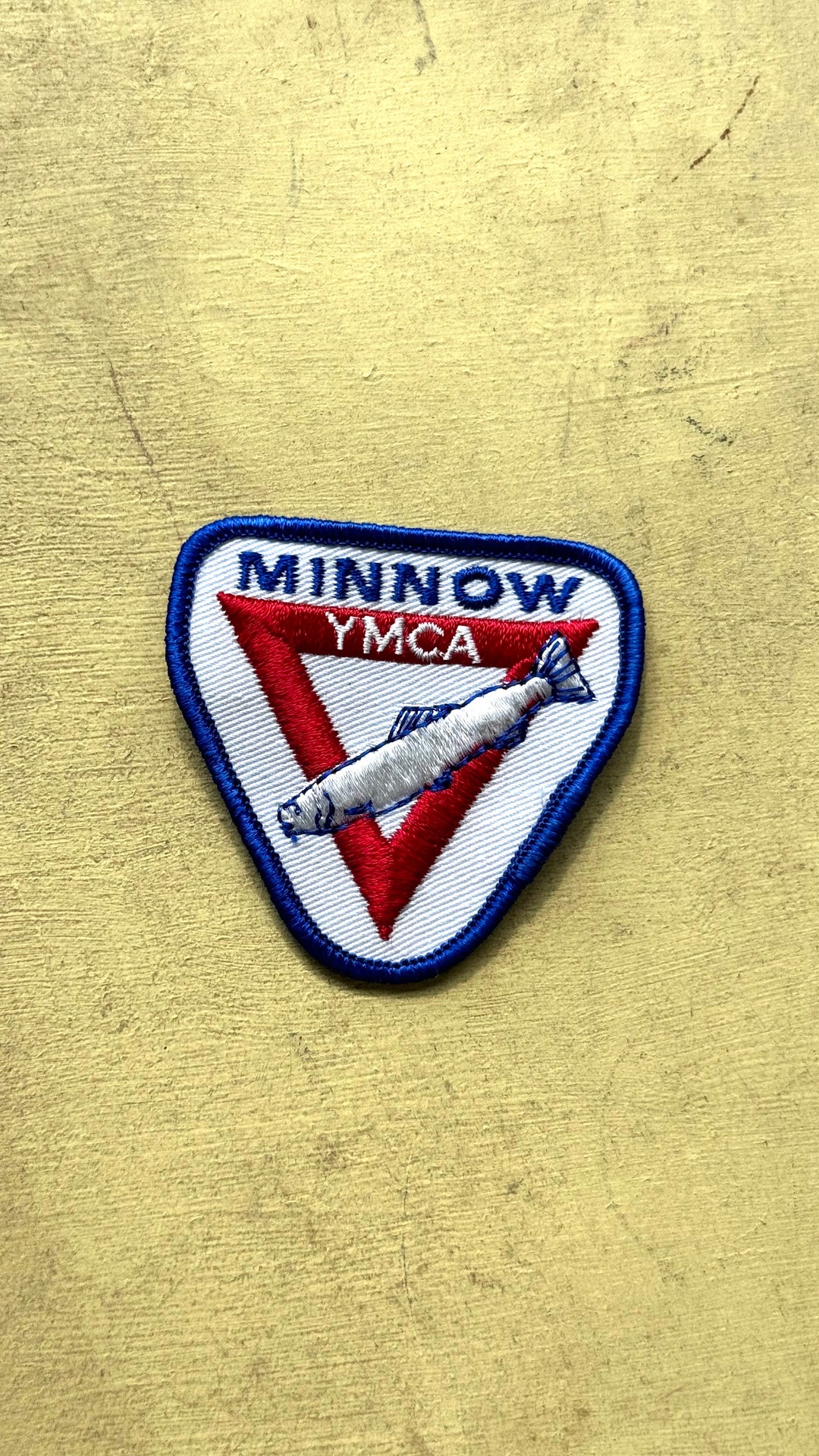 Vintage YMCA Minnow Swimming Patch - Etsy