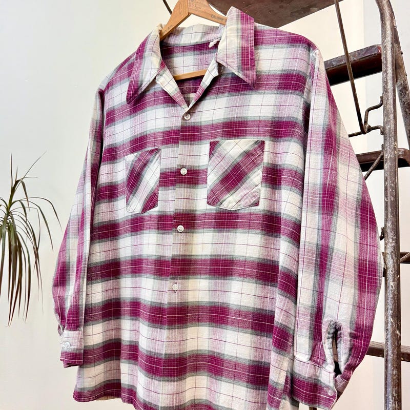 Vintage Menswear Flannel - Etsy