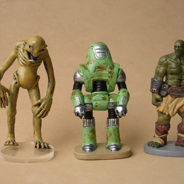 Miniature Ghoul Fallout - Etsy