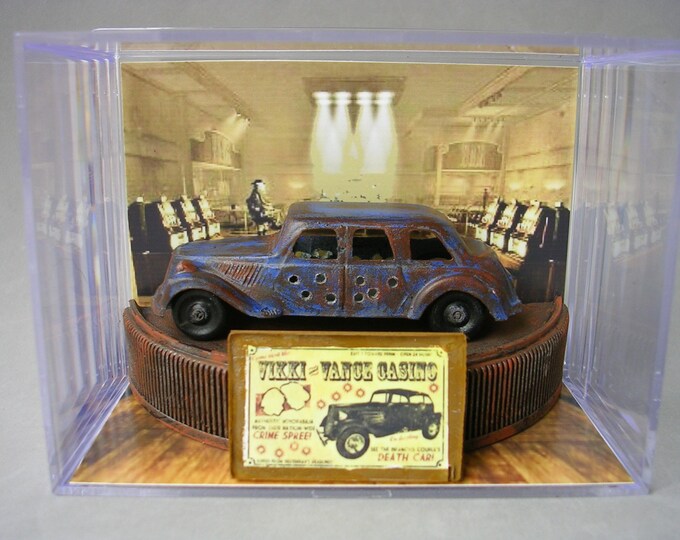Fallout New Vegas Vikki and Vance Death Car Diorama Cube - Etsy