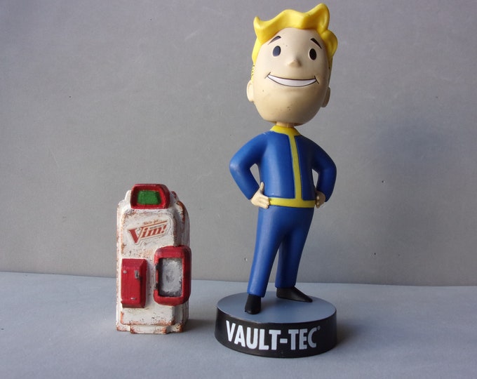 Fallout VIM Miniature Vending Machine Custom Painted Gift Display - Etsy