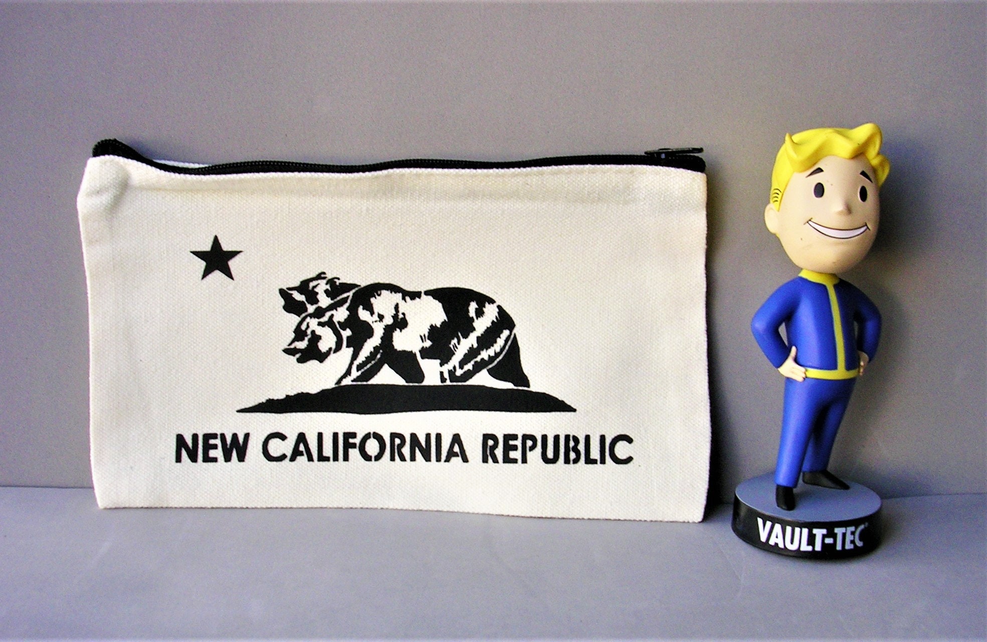 Fallout New Vegas NCR Logo Zipper Pouch Sunset Sarsaparilla - Etsy