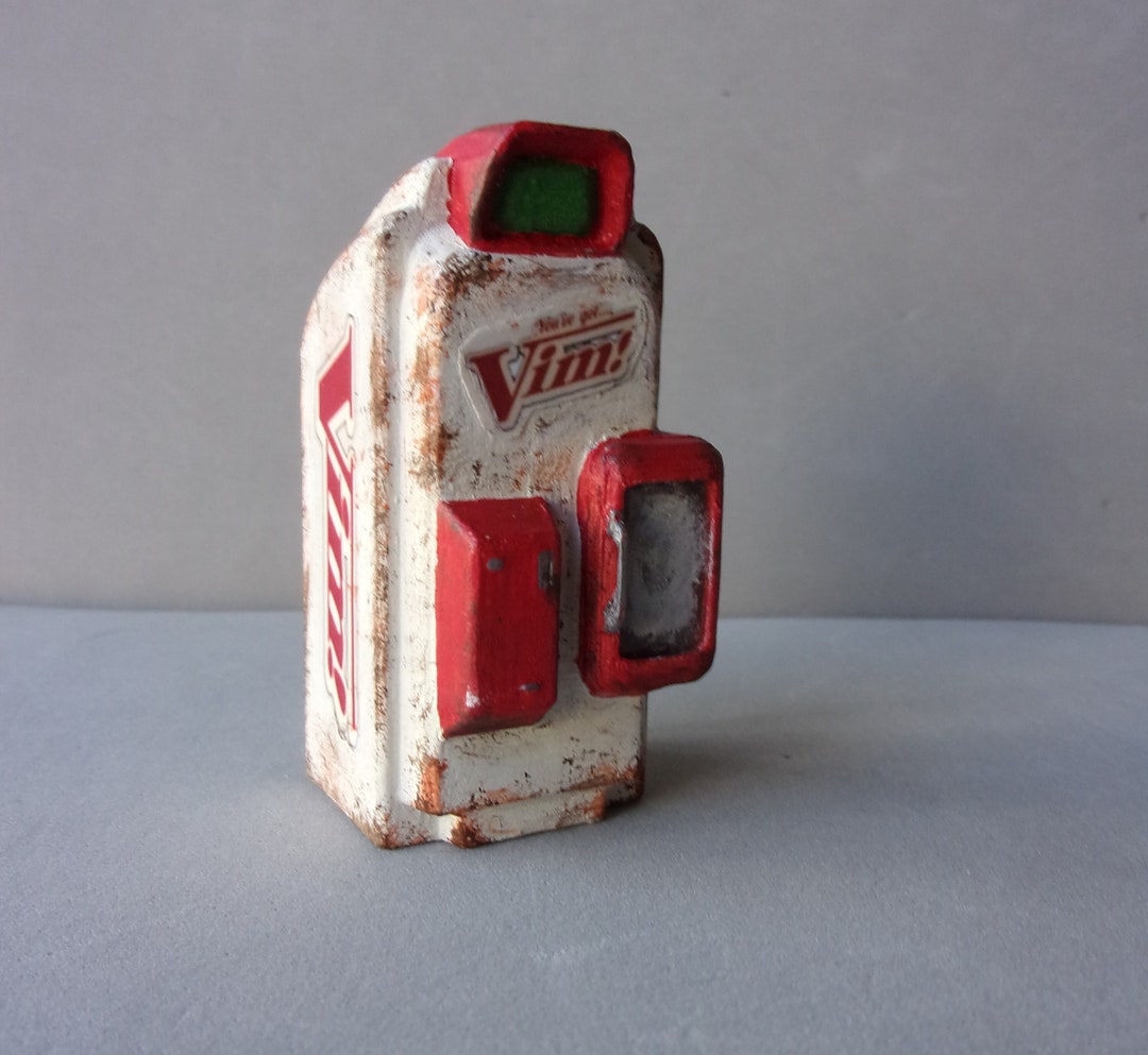 Fallout VIM Miniature Vending Machine Custom Painted Gift Display - Etsy