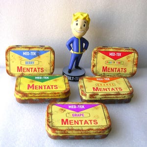 Mentats Tin Cap Stash Party Time Grape Orange Berry Original Cosplay ...