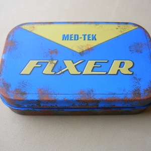 Fallout New Vegas FIXER Cap Stash Box Tin Gift Display Prop - Etsy