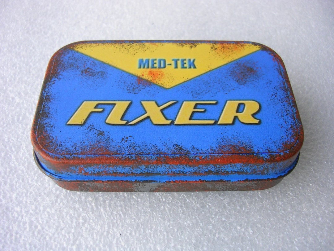 Fallout New Vegas FIXER Cap Stash Box Tin Gift Display Prop Cosplay - Etsy