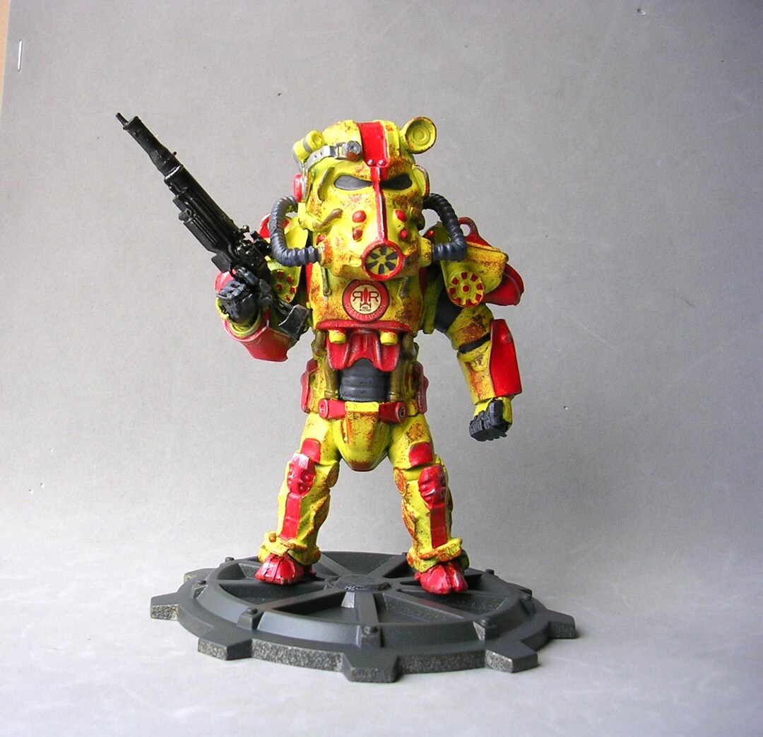 Fallout RED ROCKET Power Armor Statue Figure 5 Custom Painted - Etsy