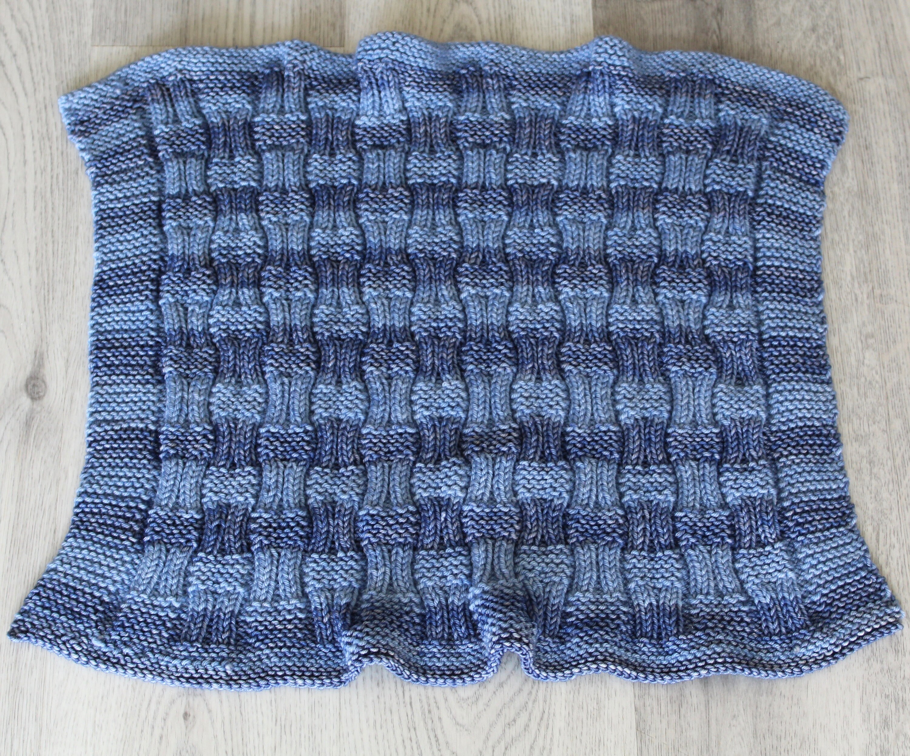 Tides Baby Blanket Knitting Pattern - Etsy