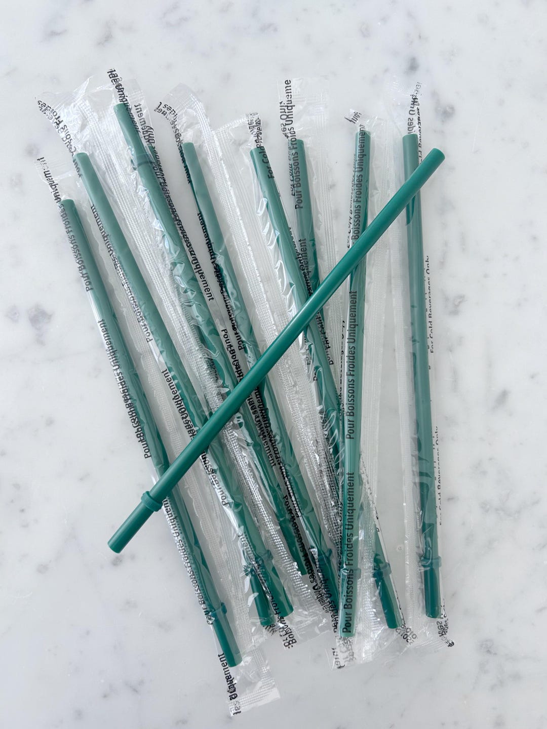 Starbucks Reusable Green Straw, PER STRAW, Reusable Straw, Starbucks ...
