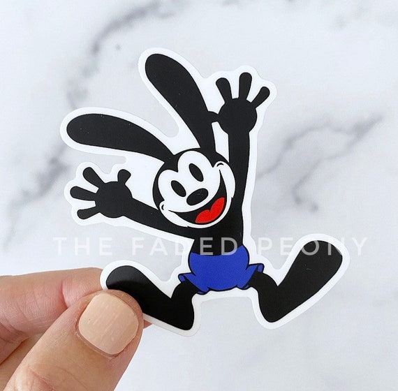 Oswald Sticker Oswald the Rabbit Oswald Decals Vinyl - Etsy