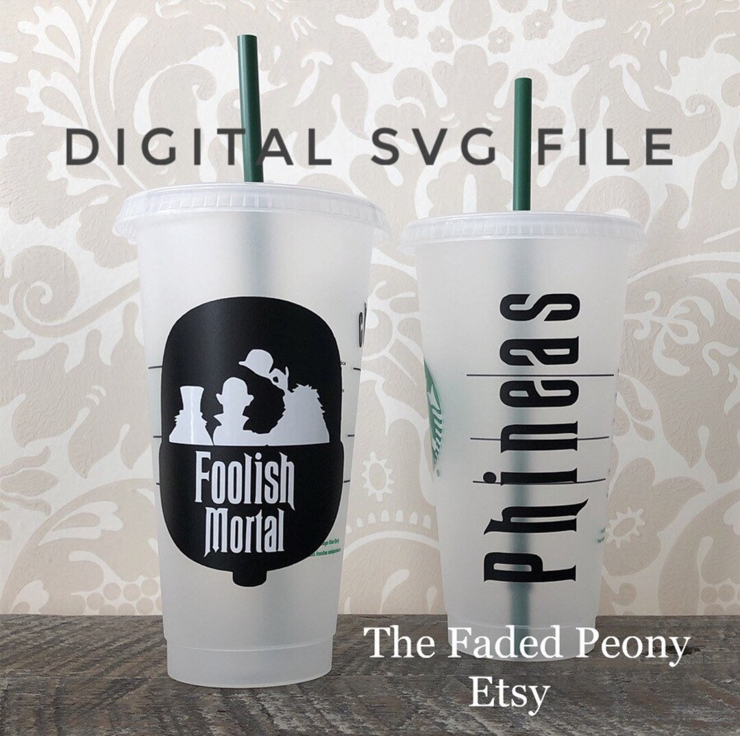 SVG for Reusable Cup, Halloween Svg, Svg Files for Cricut or Silhouette ...
