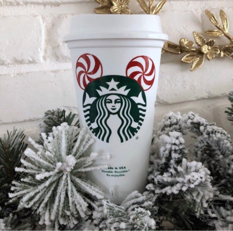 Mickey Mouse Starbucks Cup, Disney Starbucks, Starbucks Tumbler, Disney ...