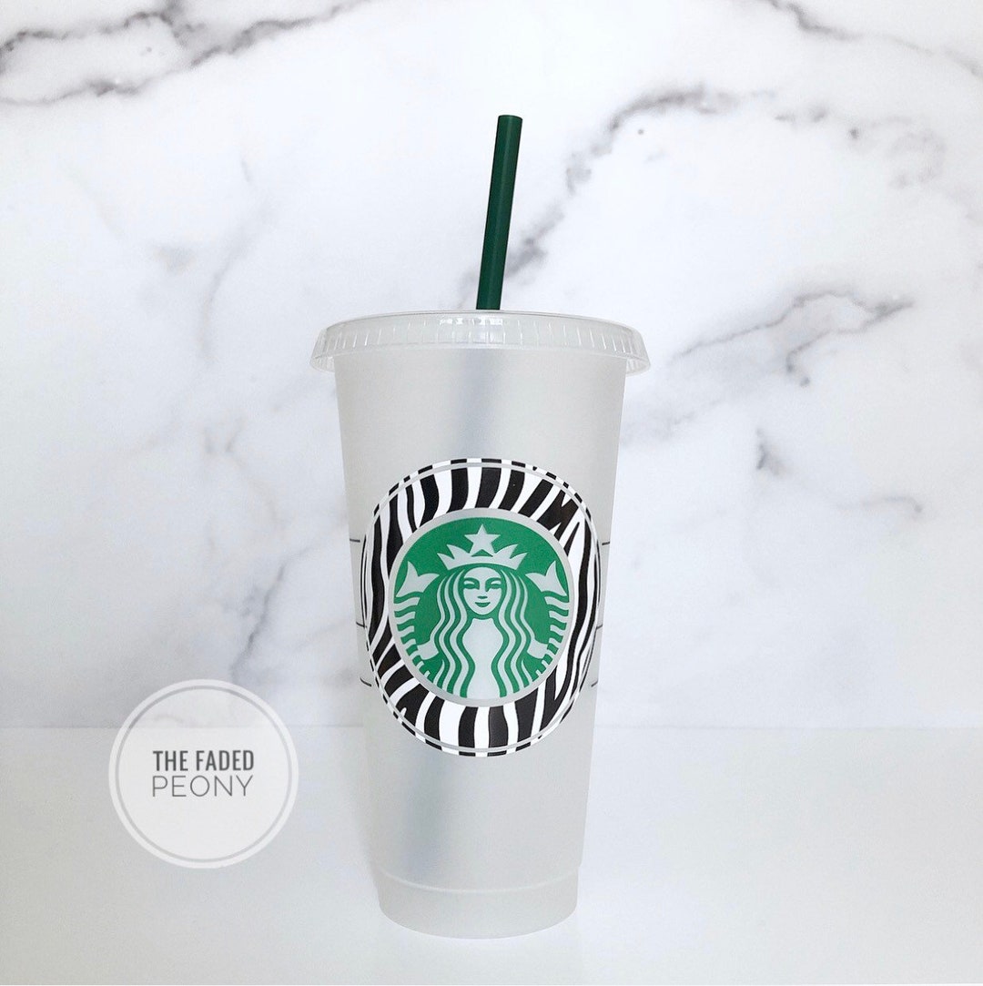 Zebra Starbucks Cup, Starbucks Tumbler, Custom Starbucks Tumbler ...