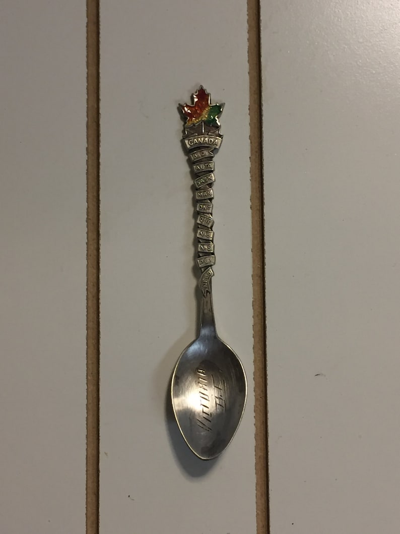 Canada Victoria BC Souvenir Spoon - Etsy