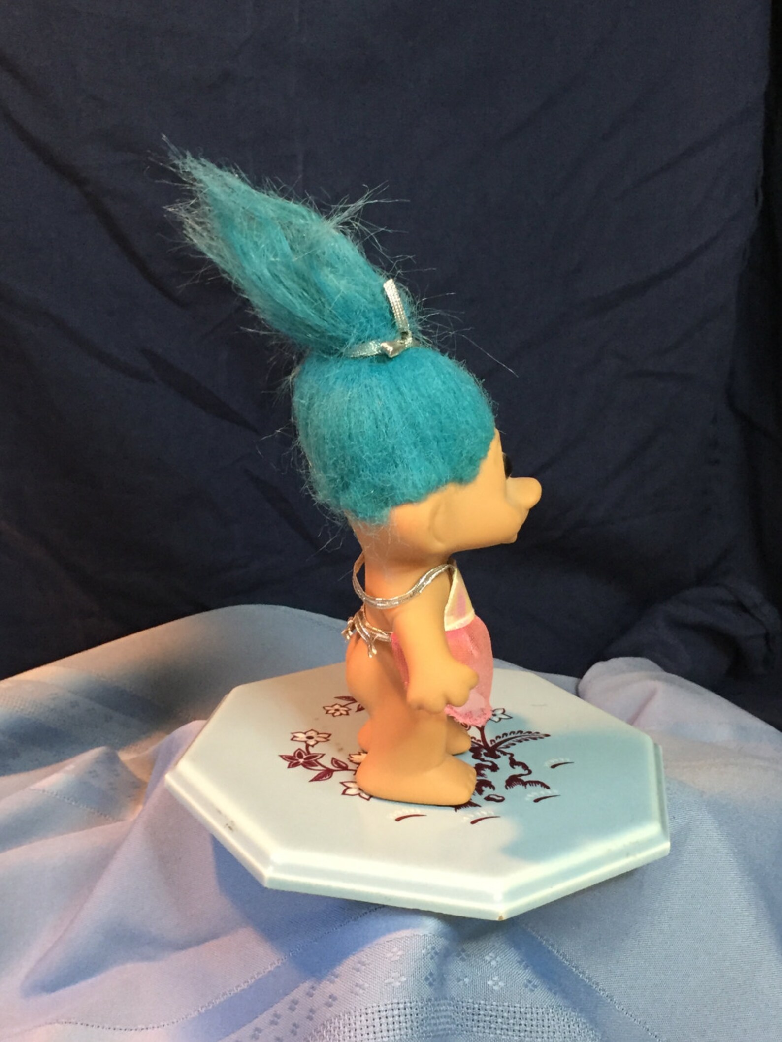 Vintage Troll Doll, Light Blue Hair, TNT Troll, 1991, Ponytail - Etsy