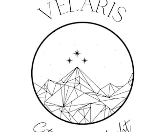 Velaris Digital Download - SVG, PNG, JPG | Sarah J Mass | Acotar | City ...