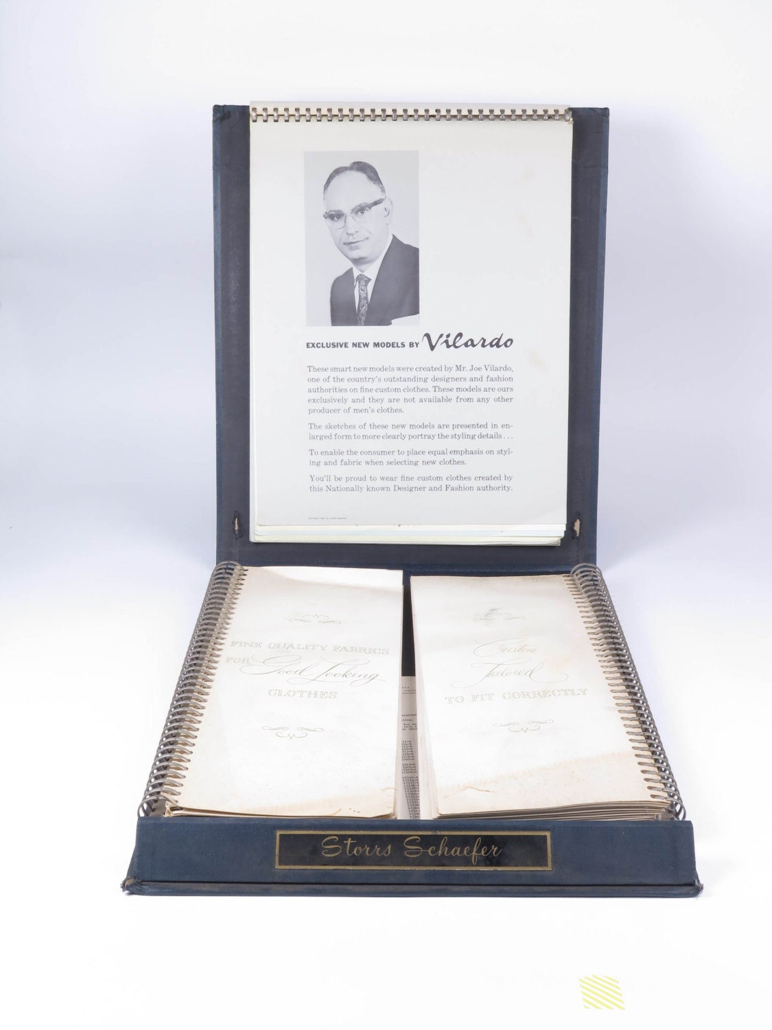 Vintage Clothing Store Display Sample Fashion Book Storrs - Etsy