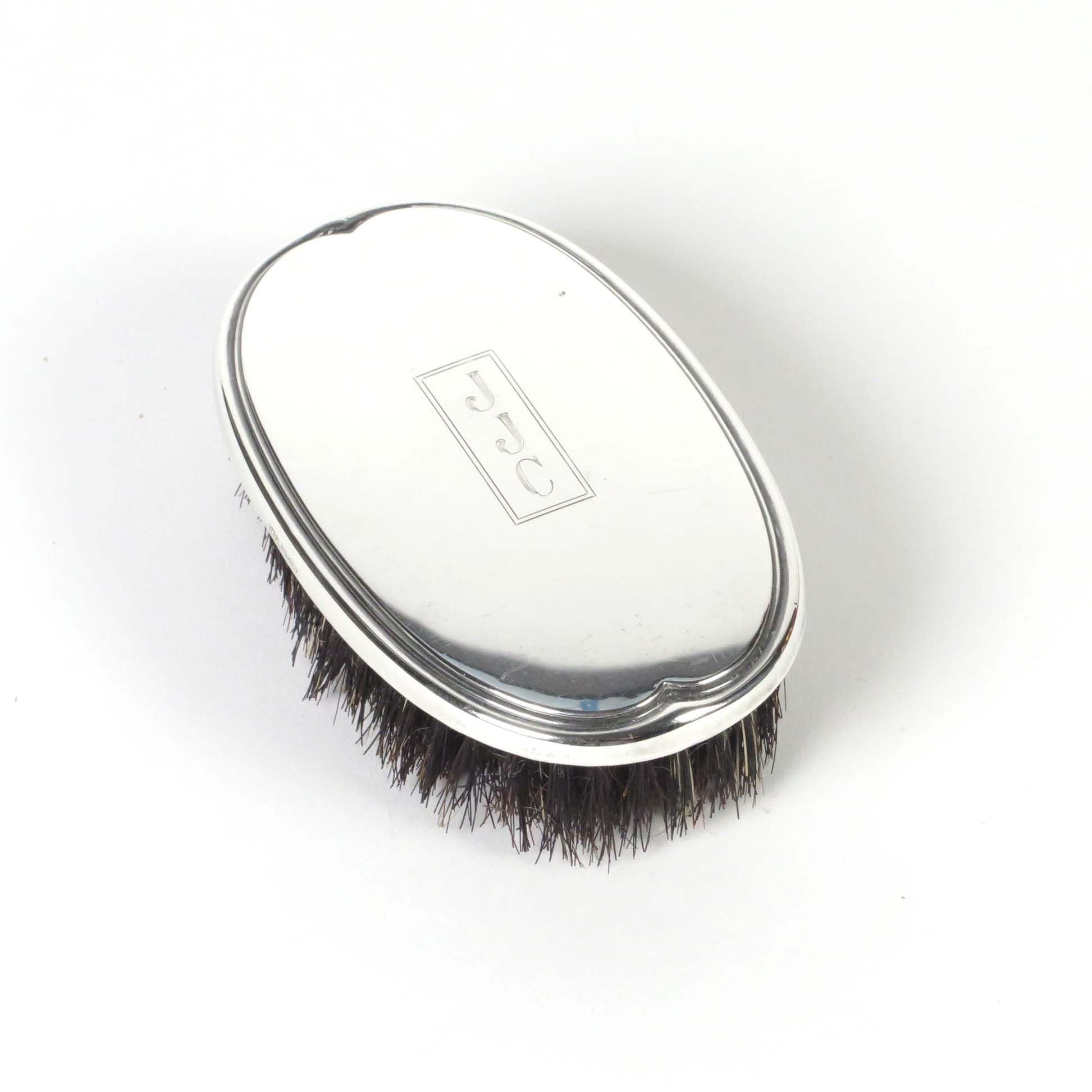 Sterling Silver Brush Webster Monogram JJC Antique Vtg | Etsy