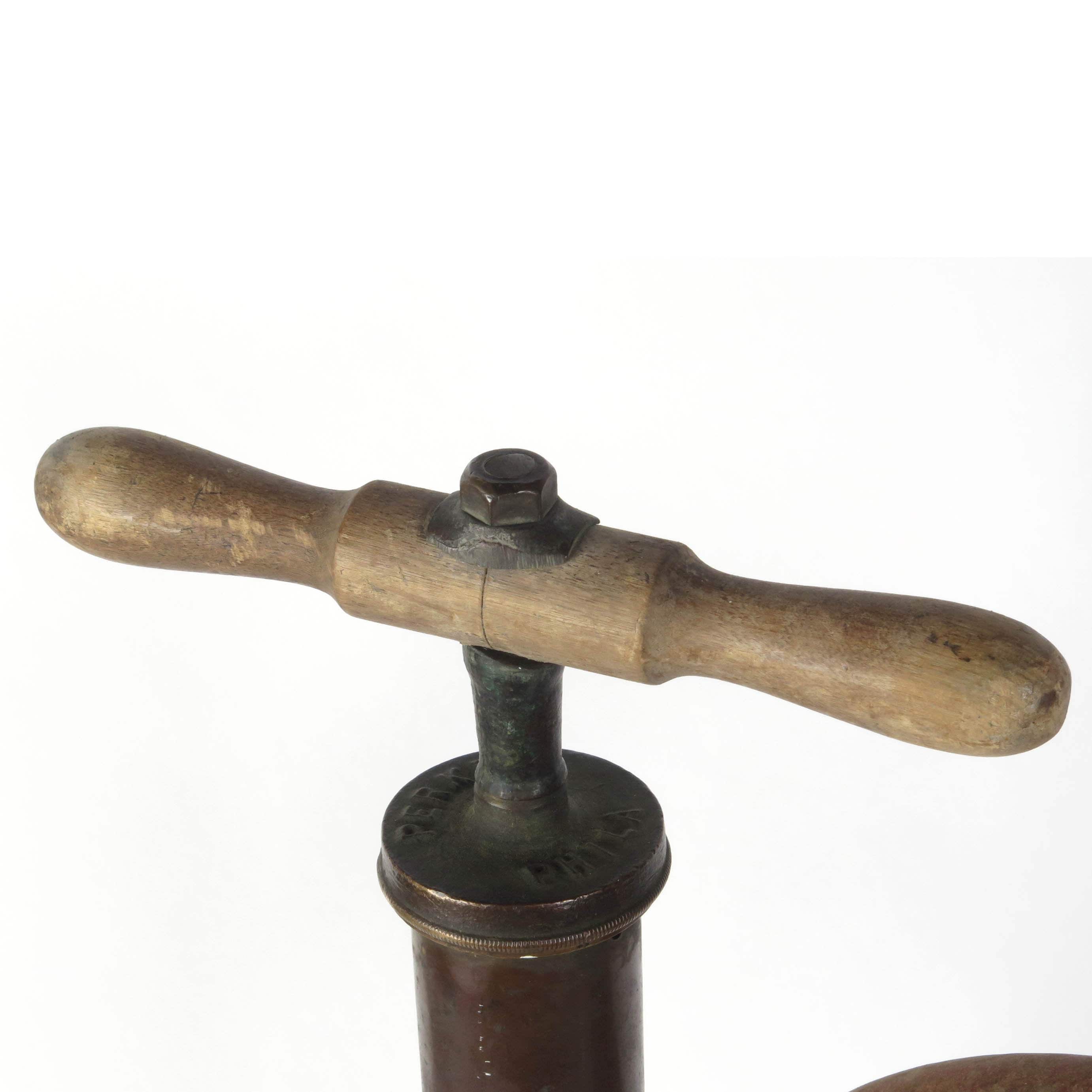 Antique Bilge Pump Perkes Philadelphia Nautical Marine - Etsy