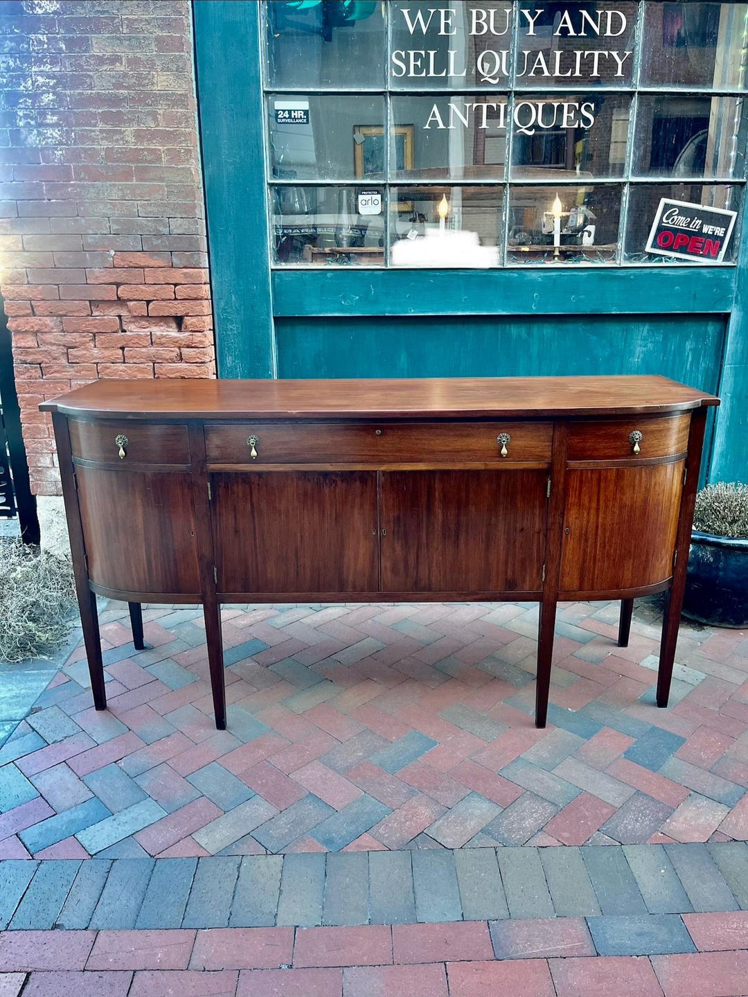 Vintage Mahogany Sideboard Paine Furniture Co Boston Buffet Server - Etsy