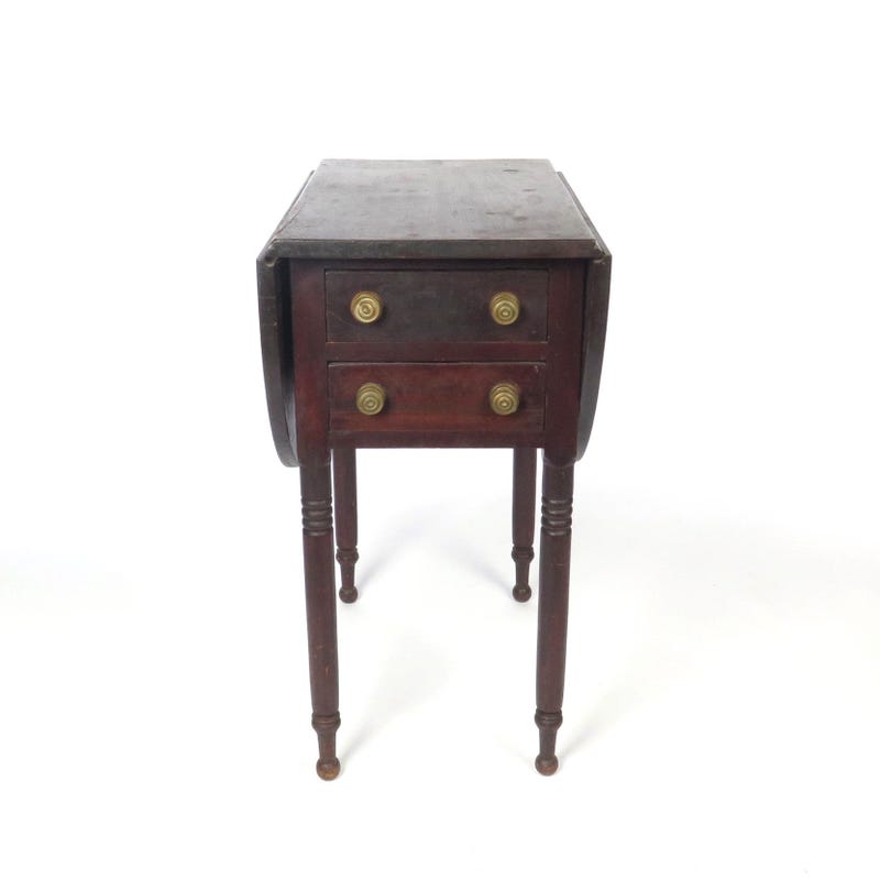 Antique Drop Leaf Table - Etsy
