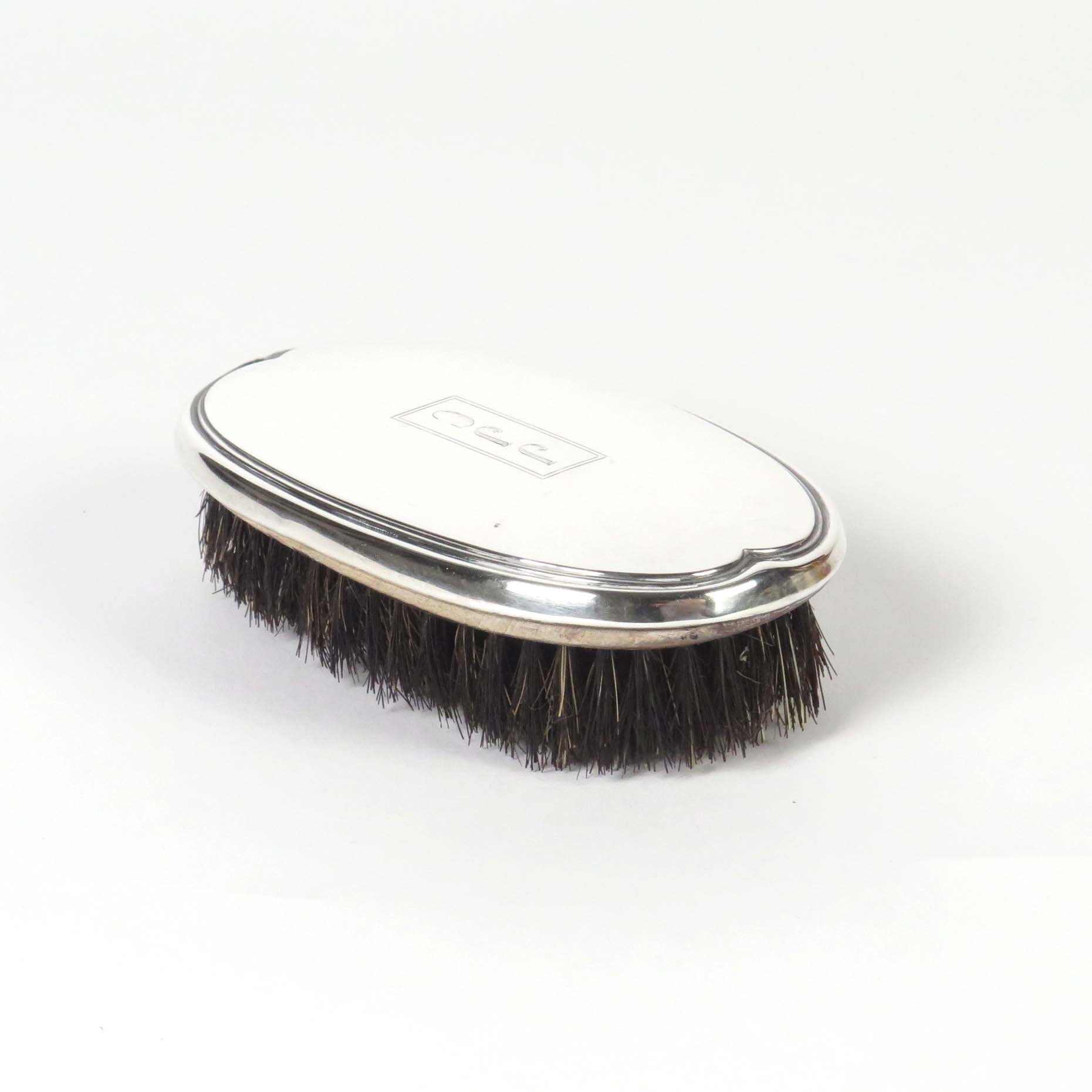 Sterling Silver Brush Webster Monogram JJC Antique Vtg | Etsy