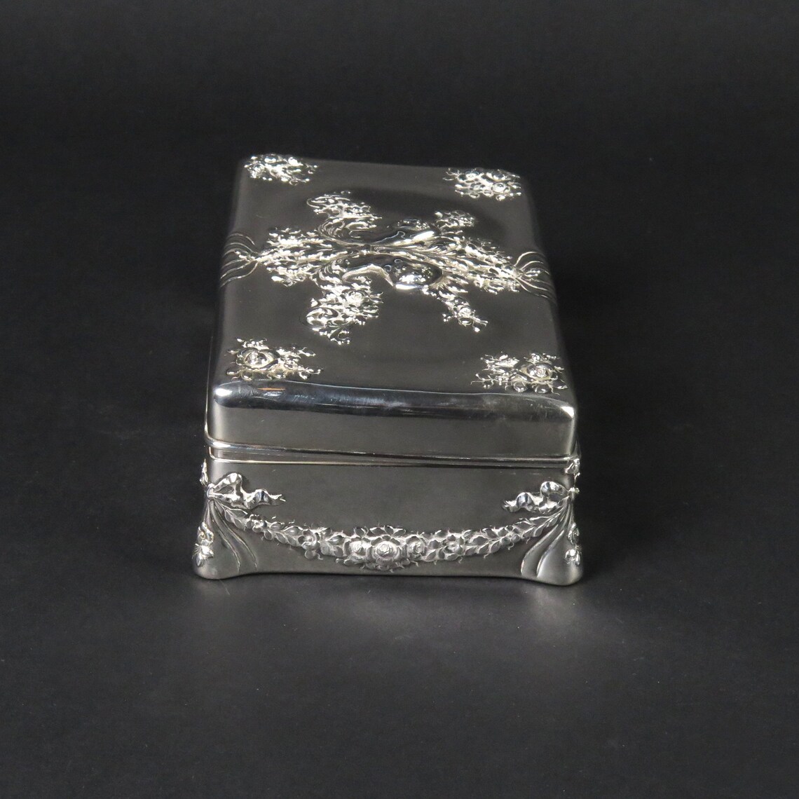 Tiffany & Co Sterling Silver Box Antique Vintage Jewelry - Etsy Australia