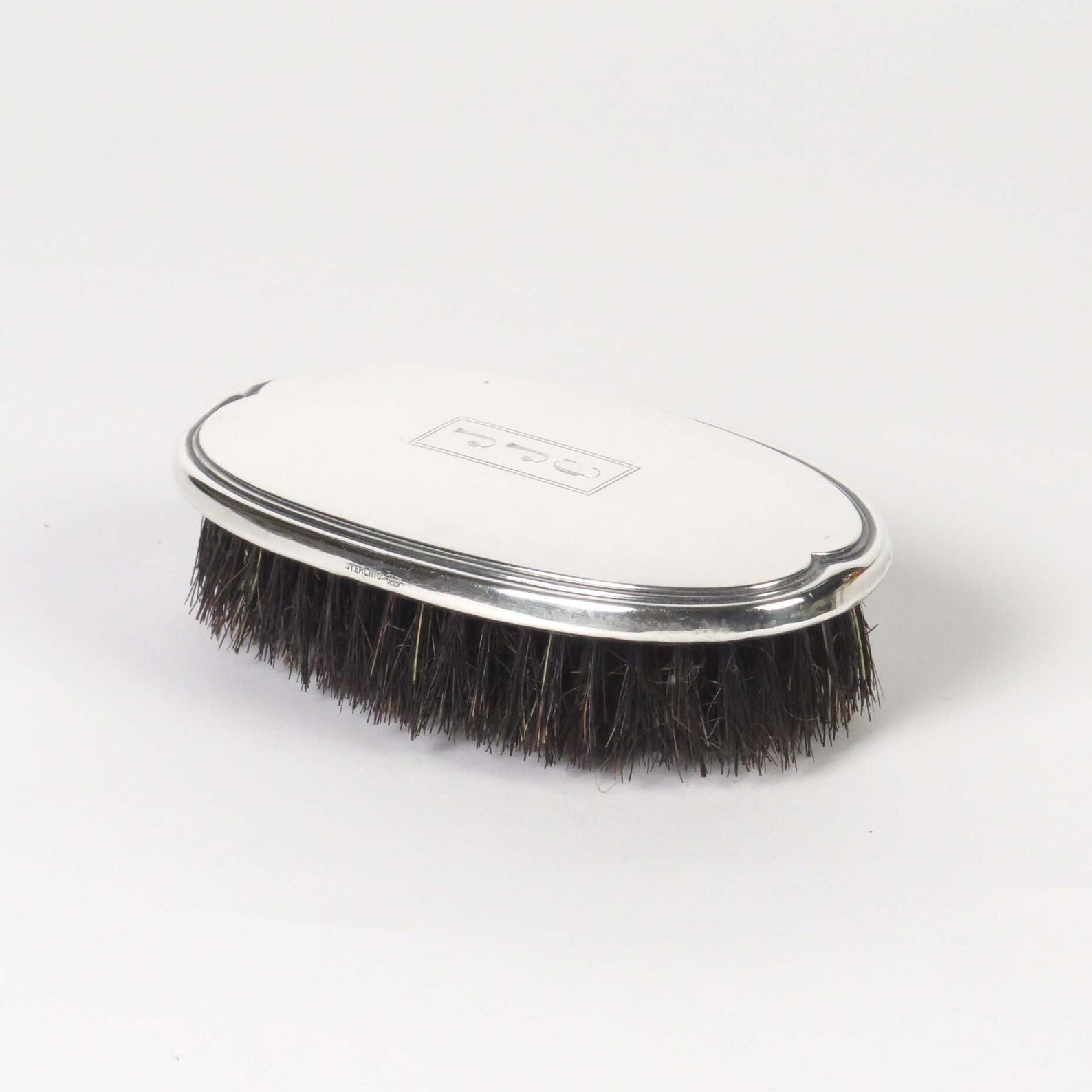 Sterling Silver Brush Webster Monogram JJC Antique Vtg - Etsy