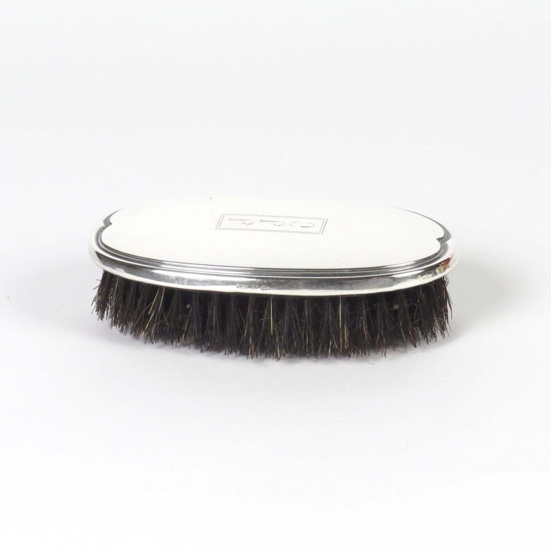 Sterling Silver Brush Webster Monogram JJC Antique Vtg - Etsy