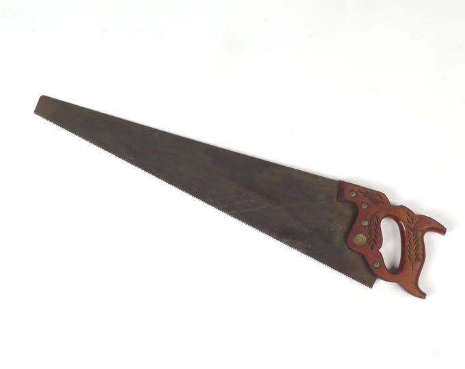 Vintage Disston Hand Saw D-23 1940s - Etsy