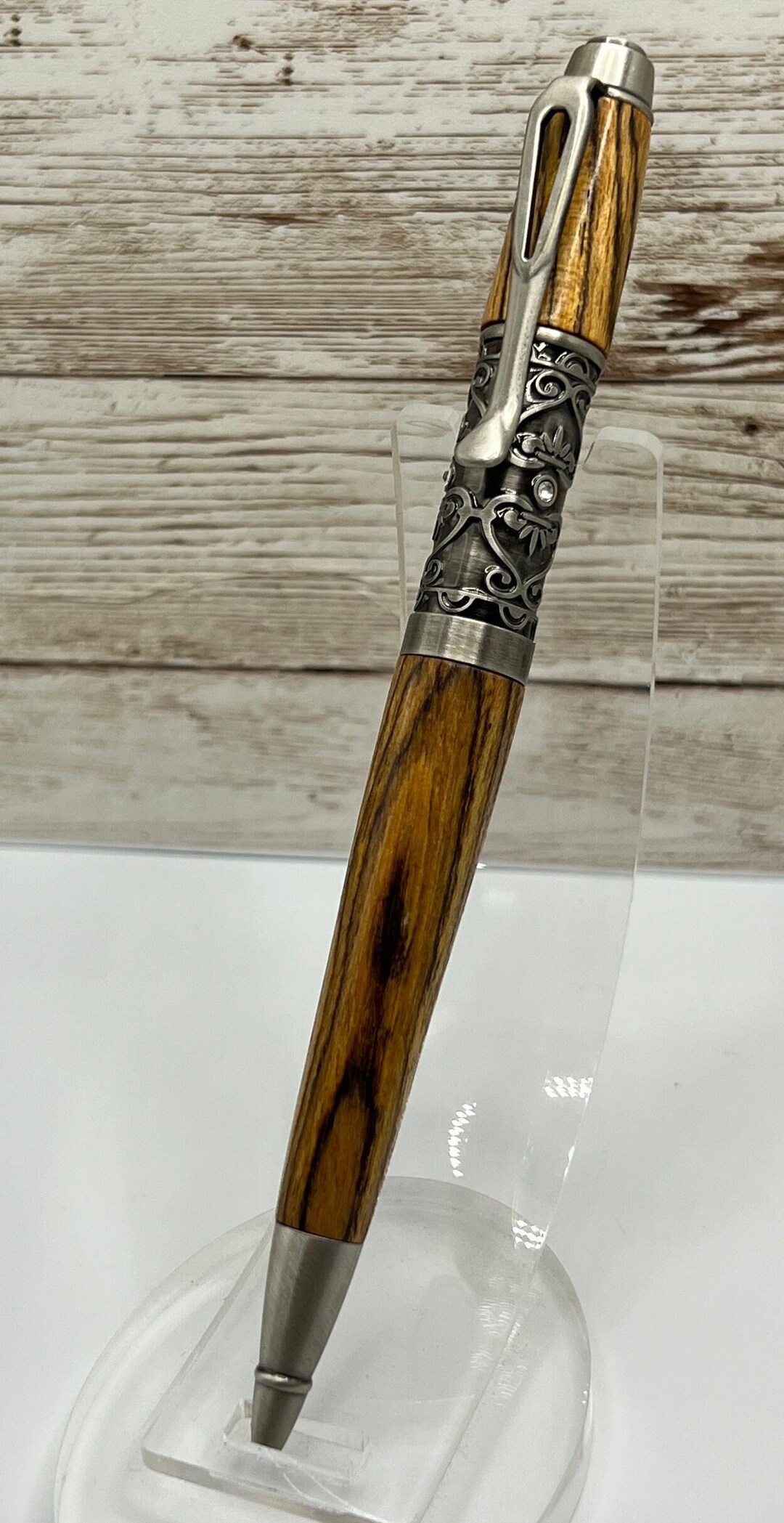 Filigree and Bocote Wood Pen - Etsy