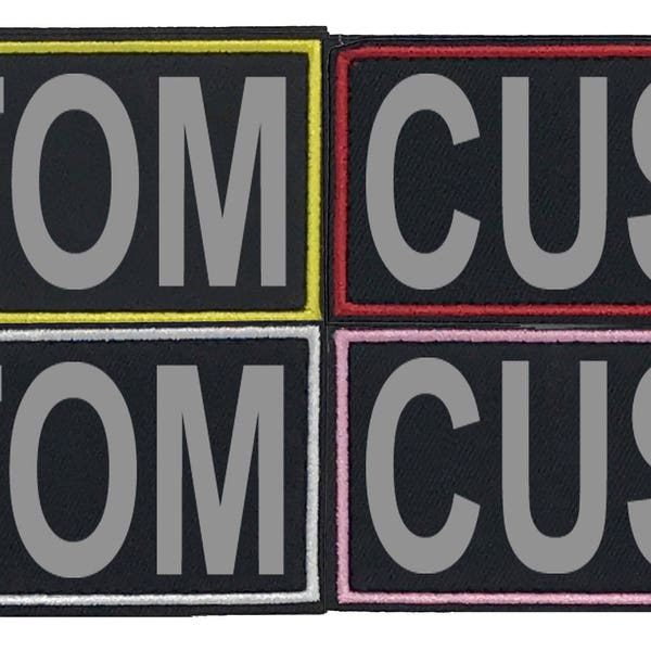 Velcro Patch Letters - Etsy