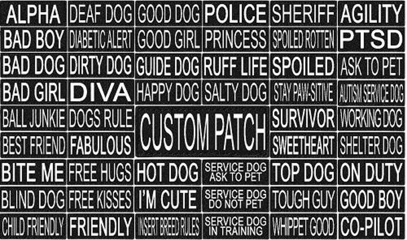 Personalized CUSTOM Patch/patches With VARIOUS Bright - Etsy