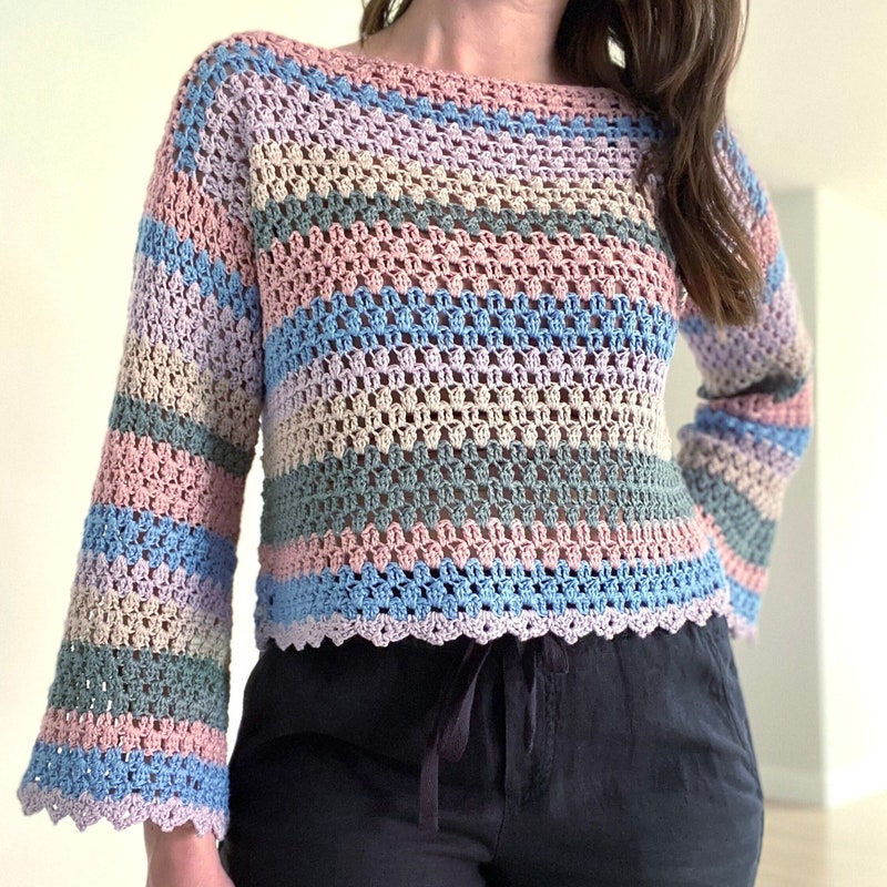 Crochet Pullover - Etsy