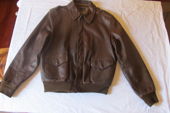 WW2 A-2 Flight Leather jacket - Gem