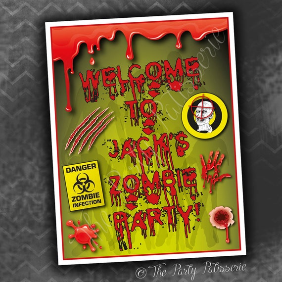 Create Zombie Invitation