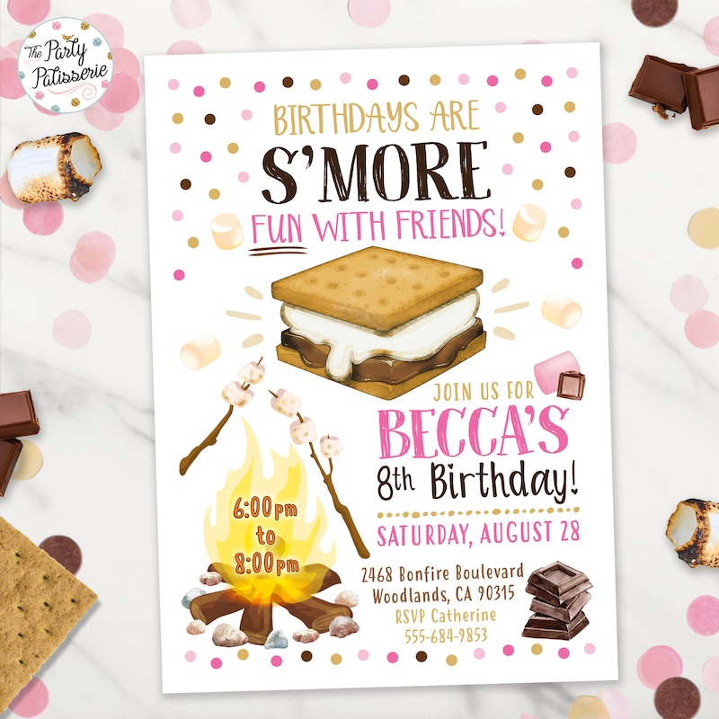 Smores Party - Etsy